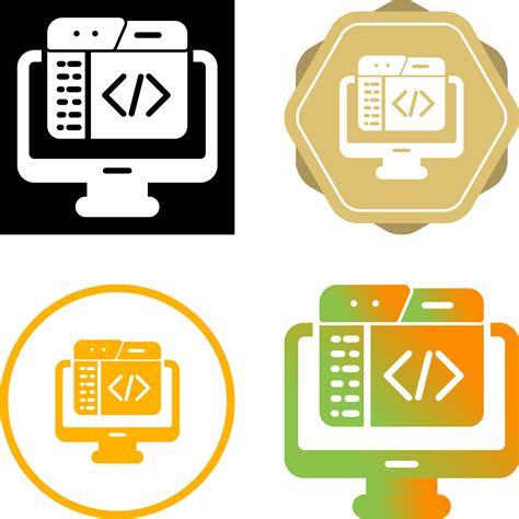 Code Editor Vector Icon 40762121 Vector Art At Vecteezy