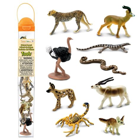 Explorez Les Animaux Fascinants Du Désert Du Sahara Avec Le Tube Safari