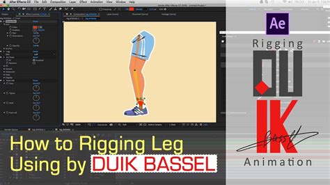 Duik After Effects Tutorial - How to Rig Leg Using by Duik Bassel 🔥🔥 - YouTube
