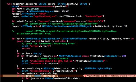 Ios Swift Error Argument Labels Do Not Match Any Available Overloads Stack Overflow