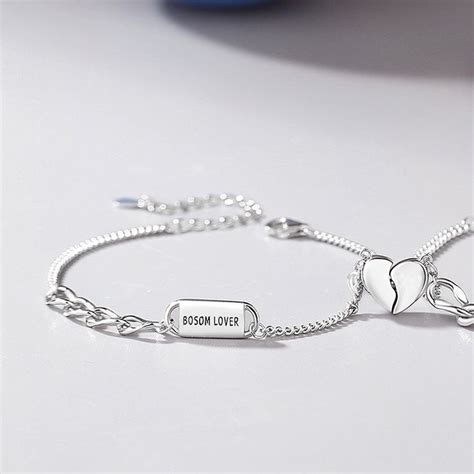 Magnetic Hearts Relationship Bracelets For Couples Birthday T