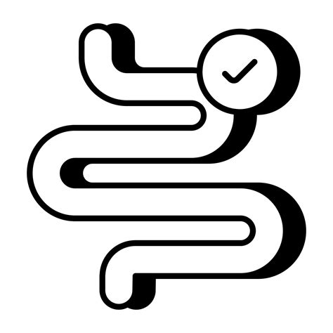 Conceptual Linear Design Icon Of Intestine 23710838 Vector Art At Vecteezy