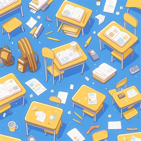 Classroom Etiquette Poster Premium Ai Generated Vector