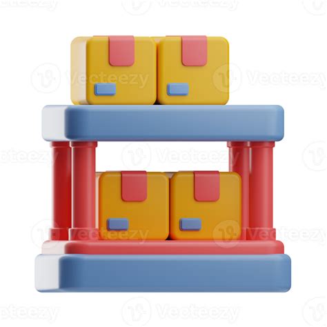 Shipping And Delivery Object Storage 3d Illustration 35898723 Png