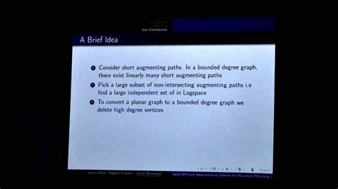 lecture 3 space efficient approximation scheme for maximum matching in