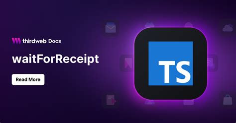 Waitforreceipt Typescript Sdk