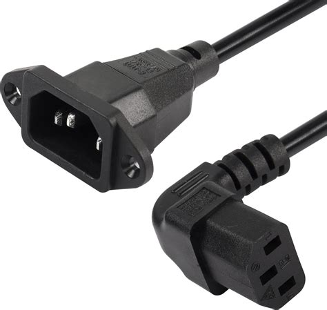 CERRXIAN Panel Mount C14 bis 90 Grad C13 PDU Netzteil ...