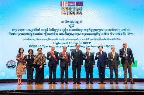 High Level Forum Marks 10 Years Of Rcep Journey Asean Main Portal