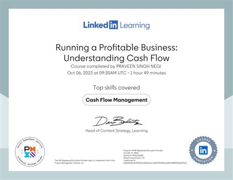 Erpraveen Singh Negi On Linkedin Certificate Of Completion