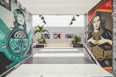 Lg Oled And Shepard Fairey Present Digital Art At Frieze Los Angeles