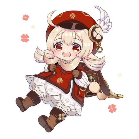 Klee And Dodoco Genshin Impact Drawn By Nami Harakamiaka Danbooru