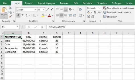 Come Si Usa Excel Per Fare Calcoli Salvatore Aranzulla