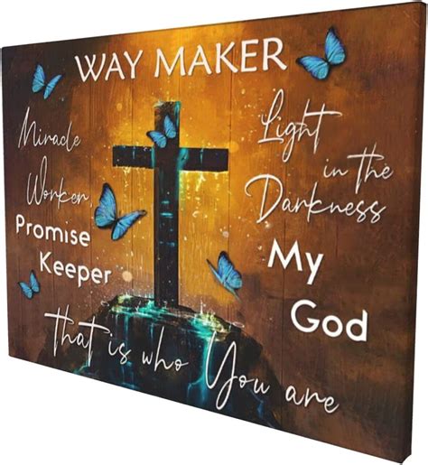 Christian Canvas Wall Art Bible Verse Wall Art Christian Wall Art