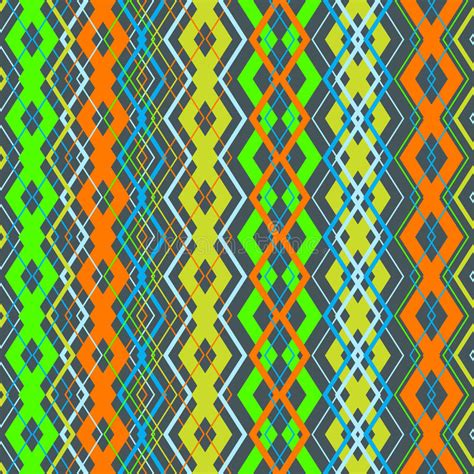 Vector Zigzag Seamless Pattern Stock Vector Illustration Of Design