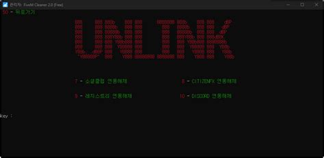 파이브엠 클리너로 간편하게 서버 접속 차단 해제 및 계정 변경하기 Fivem Korea