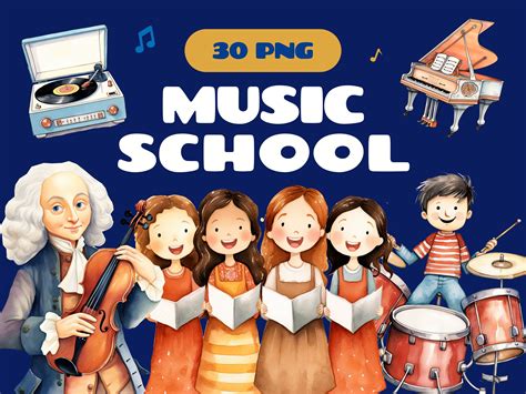 Music Classroom Clip Art