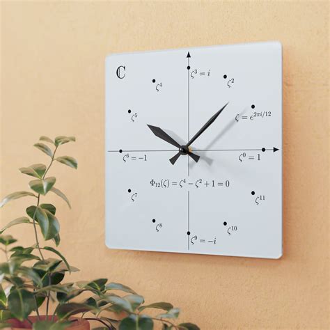 Cyclotomic Polynomial Φ₁₂ Clock The Ross Math Program