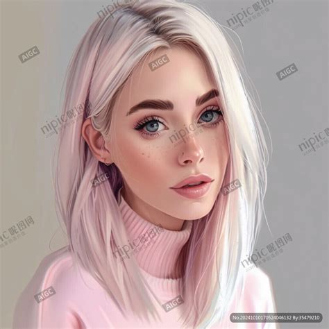 Ai创作图写实少女 数字肖像插画 人物头像美女插画 数字美女插画 少女头像插画 美女插画画 插画头像 半身头像板绘 人物肖像 插画半身像 美女