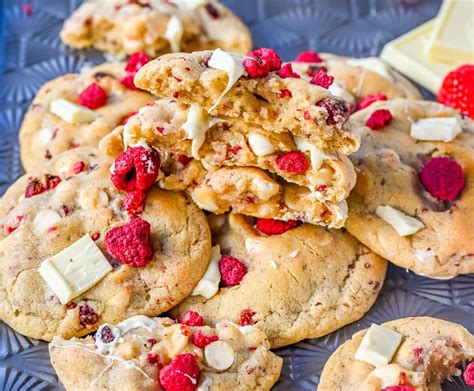 White Chocolate Raspberry Cookies Modern Honey