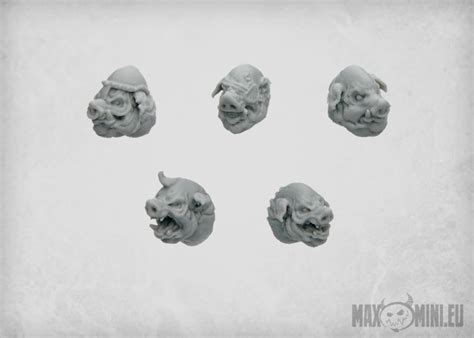 Maxmini Boarmen Heads Brückenkopf Das Tabletop Hobby Portal