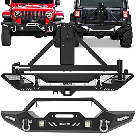 Oedro Front And Rear Bumpers Wtire Carrier Compatible For Want It All