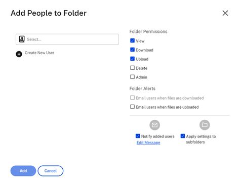 How To Create Sharefile Folder And Add People Eoi Service Company Knowledge Base