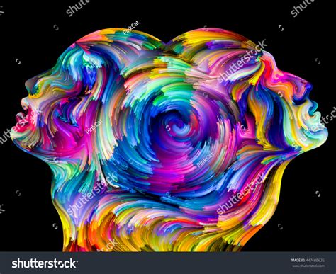 Colors Unity Series Abstract Design Made Stock Illustration 447605626 Shutterstock