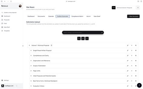 Writing An Rfp Response Rogue Documentation