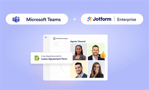Announcing Microsoft Teams Integration Boost Enterprise Collaboration The Jotform Blog
