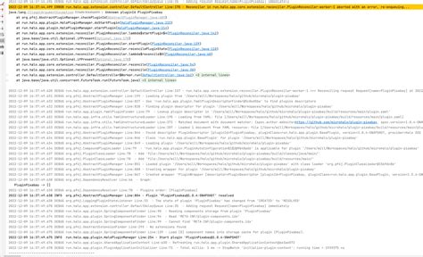 在开发环境中，插件异常会导致系统启动之后无法正常使用 · issue 2901 · halo dev halo · github