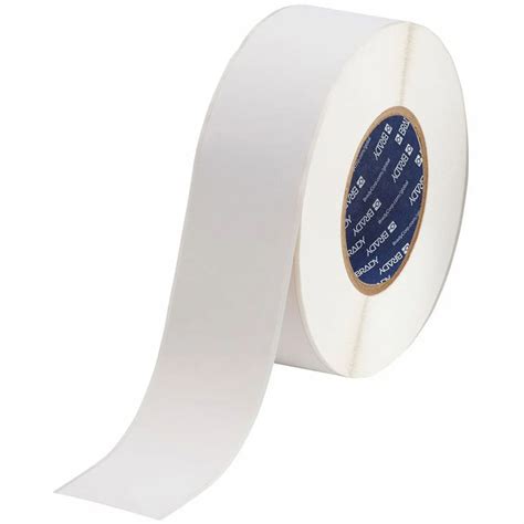 Этикетки материал B 472 высокотемпературный полиимид белый матовый