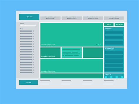 Wireframes 1600x1200 Wireframe Interface Design Wireframe Website
