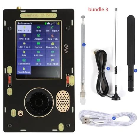 Portapack H2 Mini Bundle 3 Mayhem 1mhz 6ghz Hackrf One Antenna Case Bag Battery Speaker
