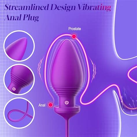 Couples Sex Toys Vibrating Realistic Dildo Anal Plug Set Tuaieu G Spot