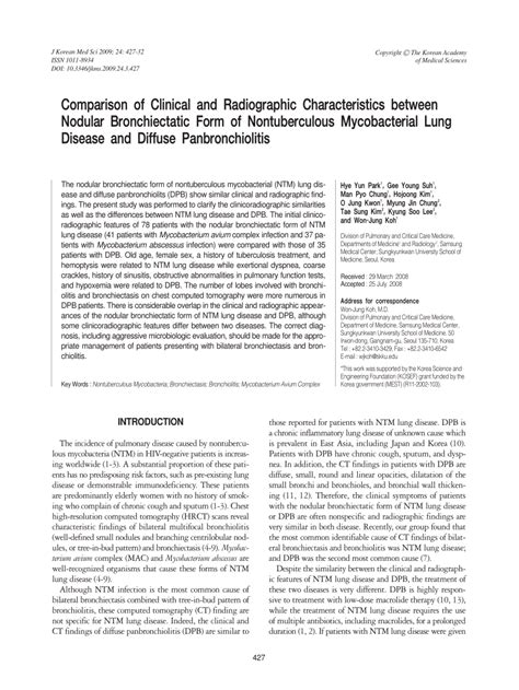 Pdf Comparison Of Clinical And Radiographic Characteristics Between