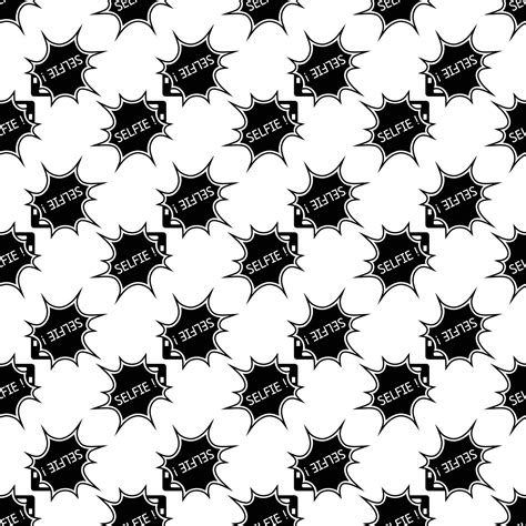 Selfie Flash Pattern Seamless Vector 15880161 Vector Art At Vecteezy