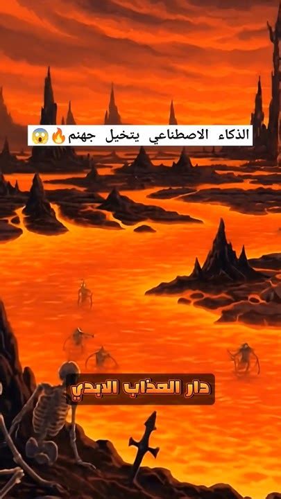 جهنم بالذكاء الاصطناعي Shorts Youtube