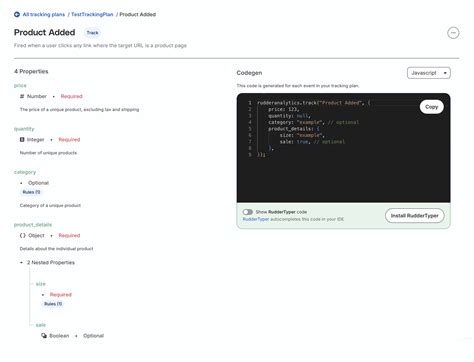 Code Generation Codegen Rudderstack Docs