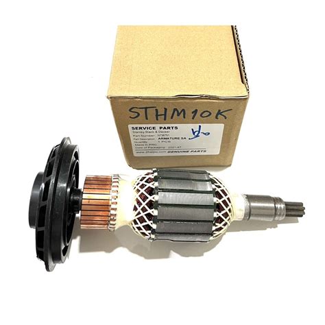 🔥ถูกที่สุด อะไหล่แท้🔥 ทุ่น Sthm10k Type 2 สกัดไฟฟ้า แย๊กไฟฟ้า Stanley สแตนเล่ย์ N736751