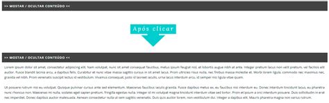Seja Criativo Mostrar E Esconder Conteúdo Dentro Do Post