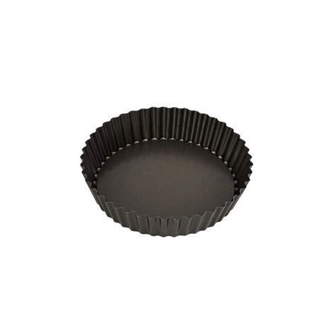 Bakemaster Loose Base Rnd Deep Flan Quiche Pan 25 X 5 5cm Non Stick