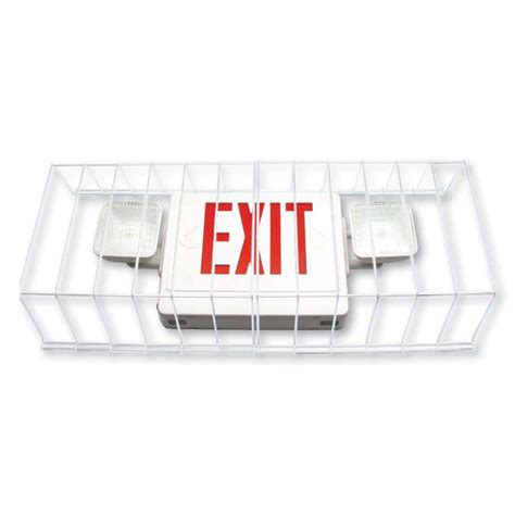 Large Wire Guard Exit Sign Cover SKU EXIT COVER