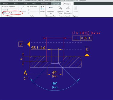 Config Option For Setting Dimension Tolerances Ptc Community