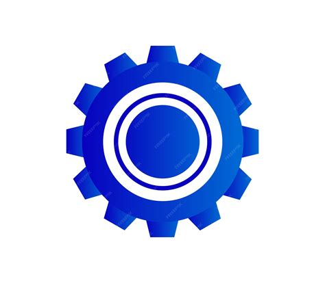 Premium Vector Gears On Background