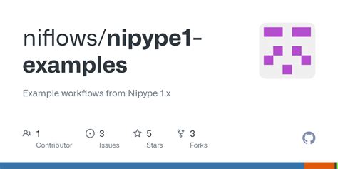 GitHub Niflows Nipype Examples Example Workflows From Nipype X
