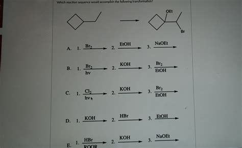 [Solved] What is/are the most likely product(s) of the following reaction?... | Course Hero