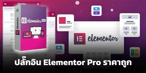 แนะนำปลั๊กอิน Elementor Pro ราคาถูก ใช้ได้ไม่จำกัดในปี 2024 ขายปลั๊ก