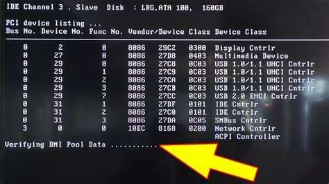 Que Significa Verifying Dmi Pool Data Cómo solucionar el mensaje verifying dmi pool data en
