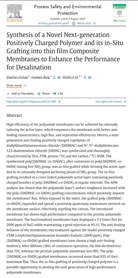 zeeshan arshad phd on linkedin i am glad to share another work being published in process